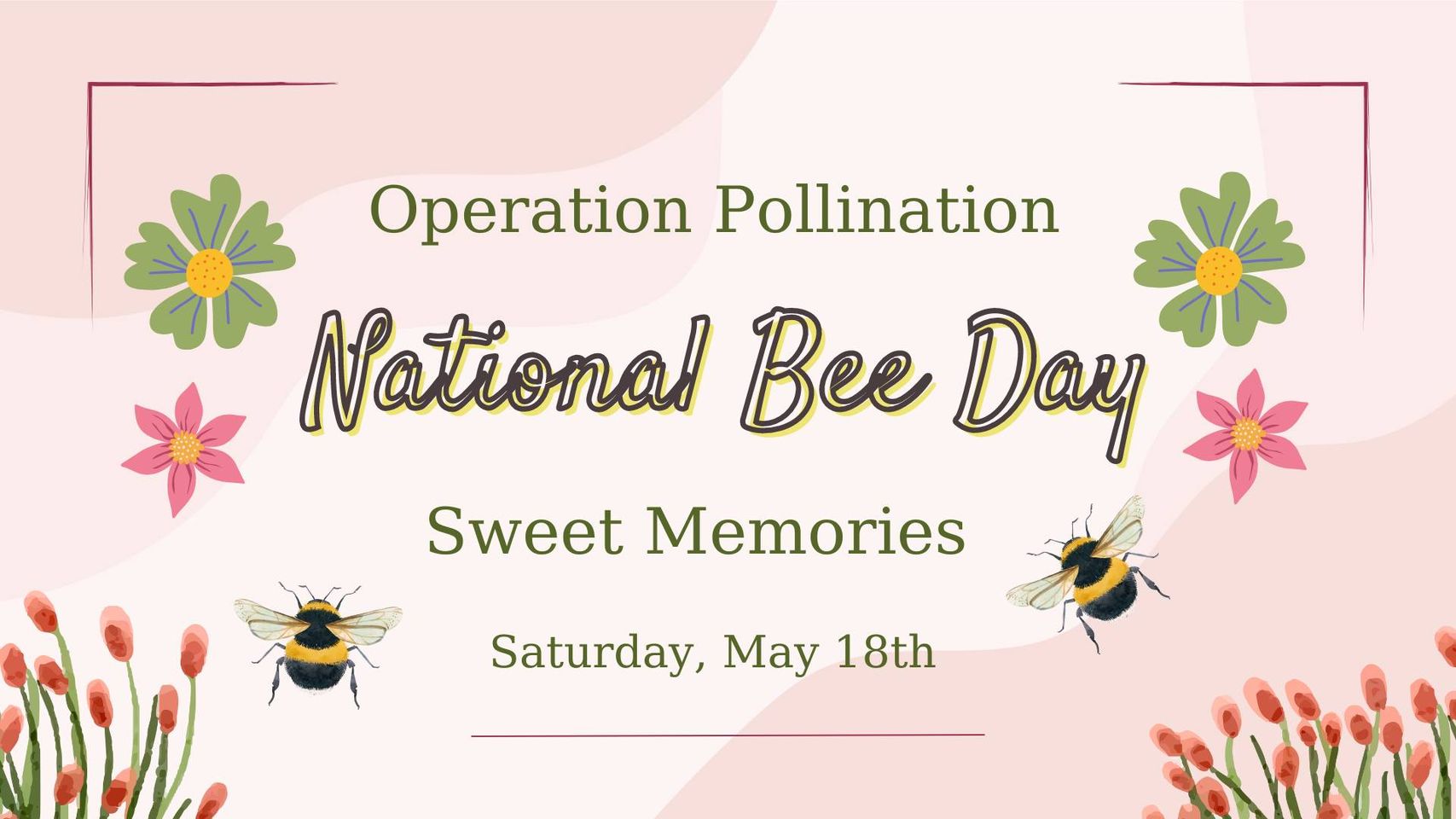 National Bee Day: Operation Pollination Partners | Truly Trumbull
